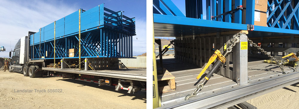 Landstar Truck 556022 - Team Conestoga Step Deck